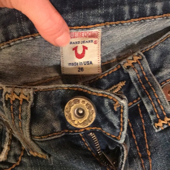 True Religion | Jeans | True Religion Rustic Blue Jeans Low Rise | Poshmark